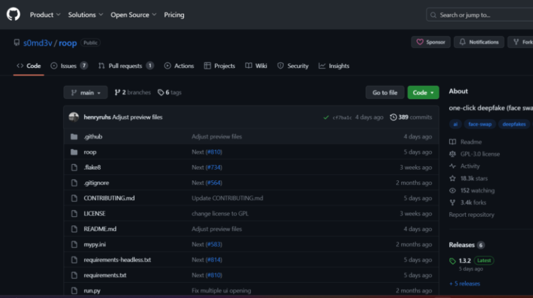 Google ColabでDeep Fake：Stable Diffusionの拡張機能「roop」の導入方法。ローカル環境での導入方法。（顔 ...