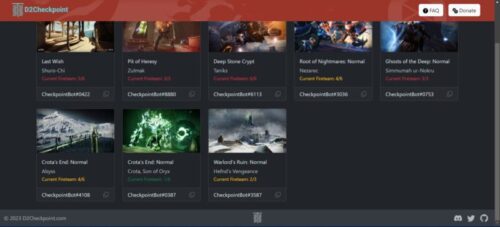 Destiny2 【D2Checkpoint】の使い方を解説。エキゾチック武器やレジェンダリー装備の効率的なファーミング D2チェックポイント ...